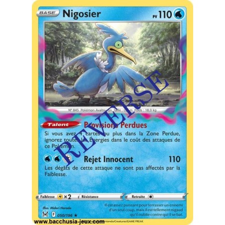 Carte Pokémon EB11 050/196 Nigosier RARE Reverse