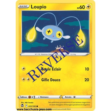 Carte Pokémon EB12 051/195 Loupio Reverse
